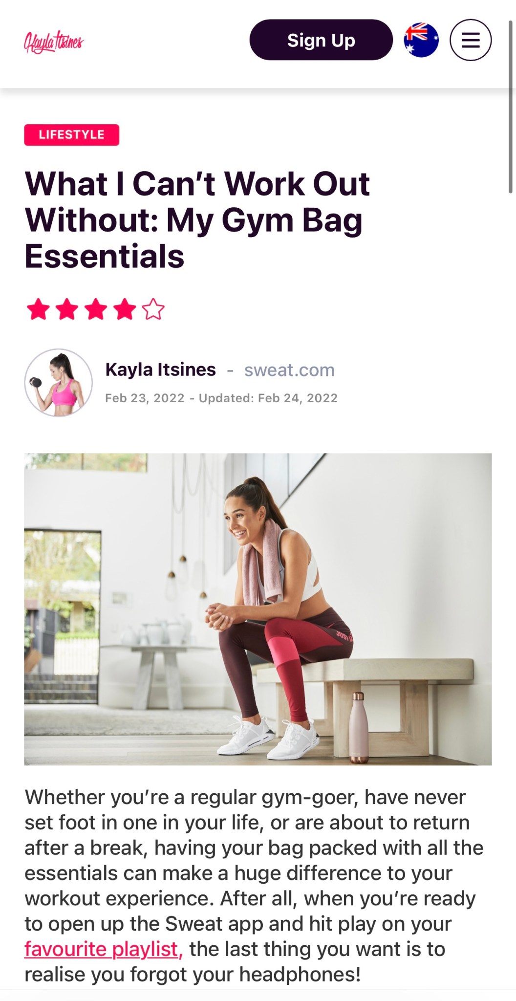 14 inspiring fitness blogs for women to follow – Taras Fit World